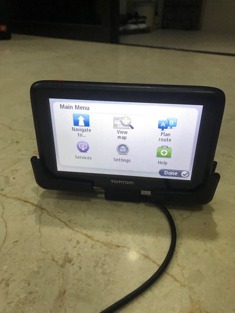TomTom navigate map, Car Accessories, Accessories on Carousell