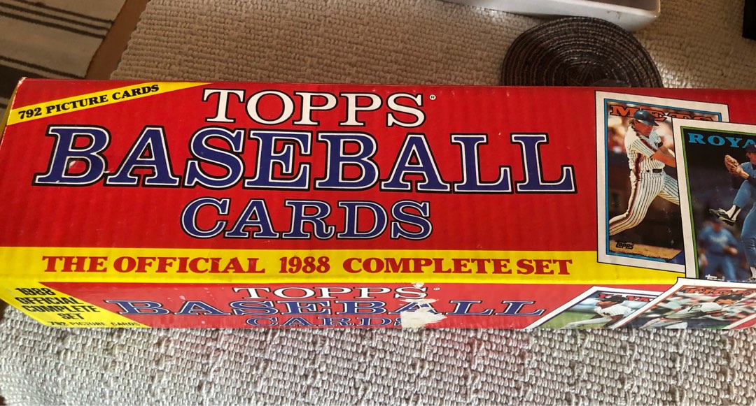 Topps Baseball Cards 1988 Complete Set on Carousell