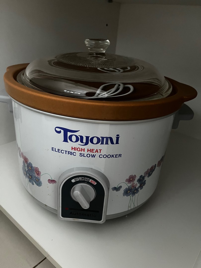 TOYOMI 4.7L High Heat Crockery Pot HH 5500A, TV & Home Appliances, Kitchen Appliances, Cookers ...