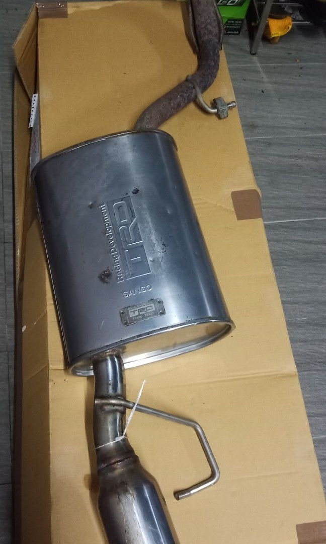 toyota wish trd muffler, Auto Accessories on Carousell