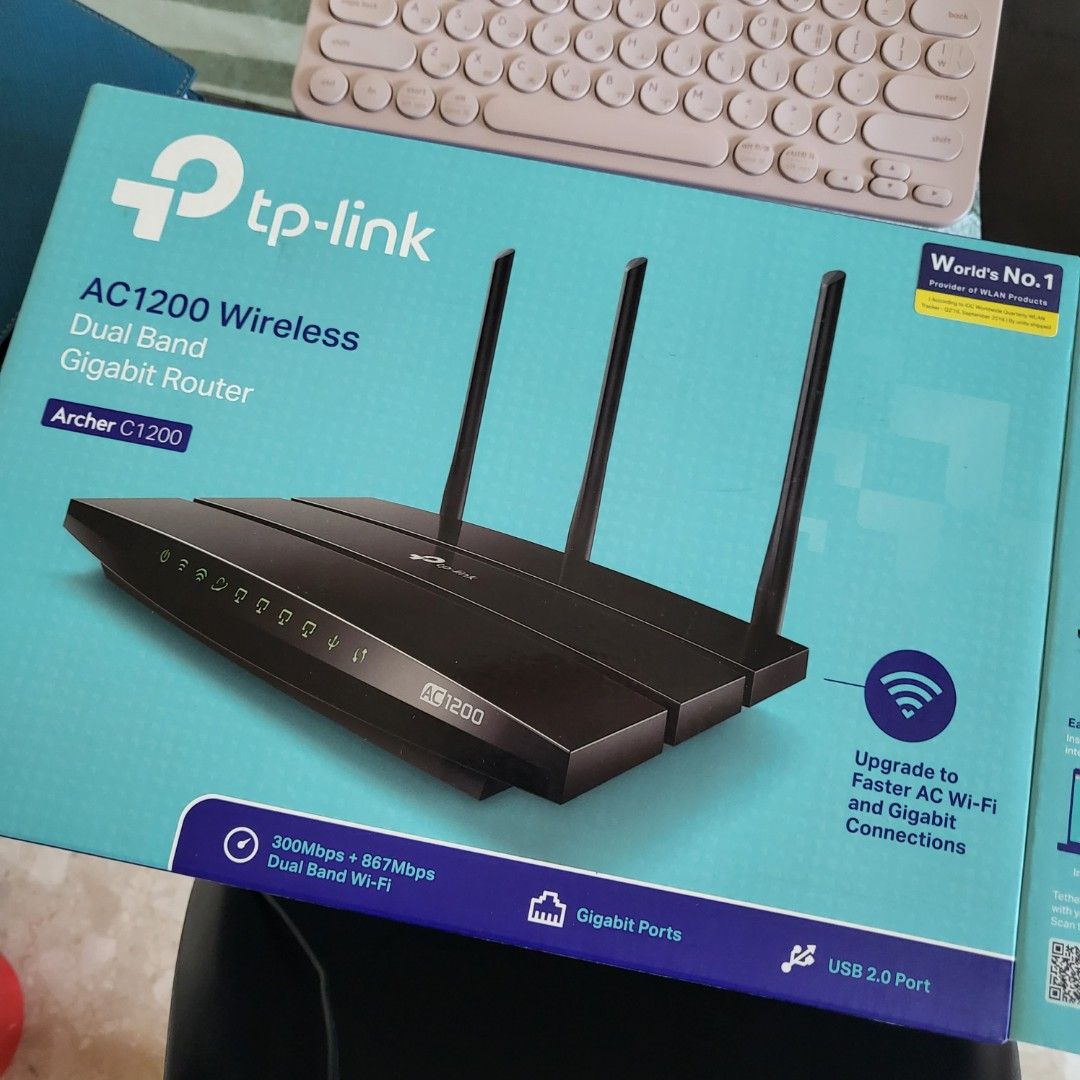 TP-link AC1200 WIFI router, Computers & Tech, Parts & Accessories ...