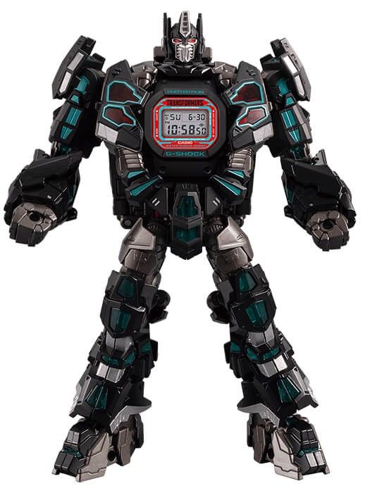 Transformers x G-Shock DW-5600TF19-SET Master Nemesis Prime Box Set ...