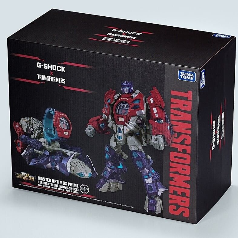 Transformers x G-Shock DW-6900TF-SET Master Optimus Prime for 35th ...