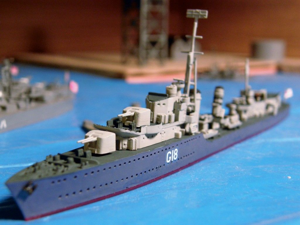 Trumpeter 1/700 HMS Zulu destroyer plastic war ship model kit, Hobbies ...