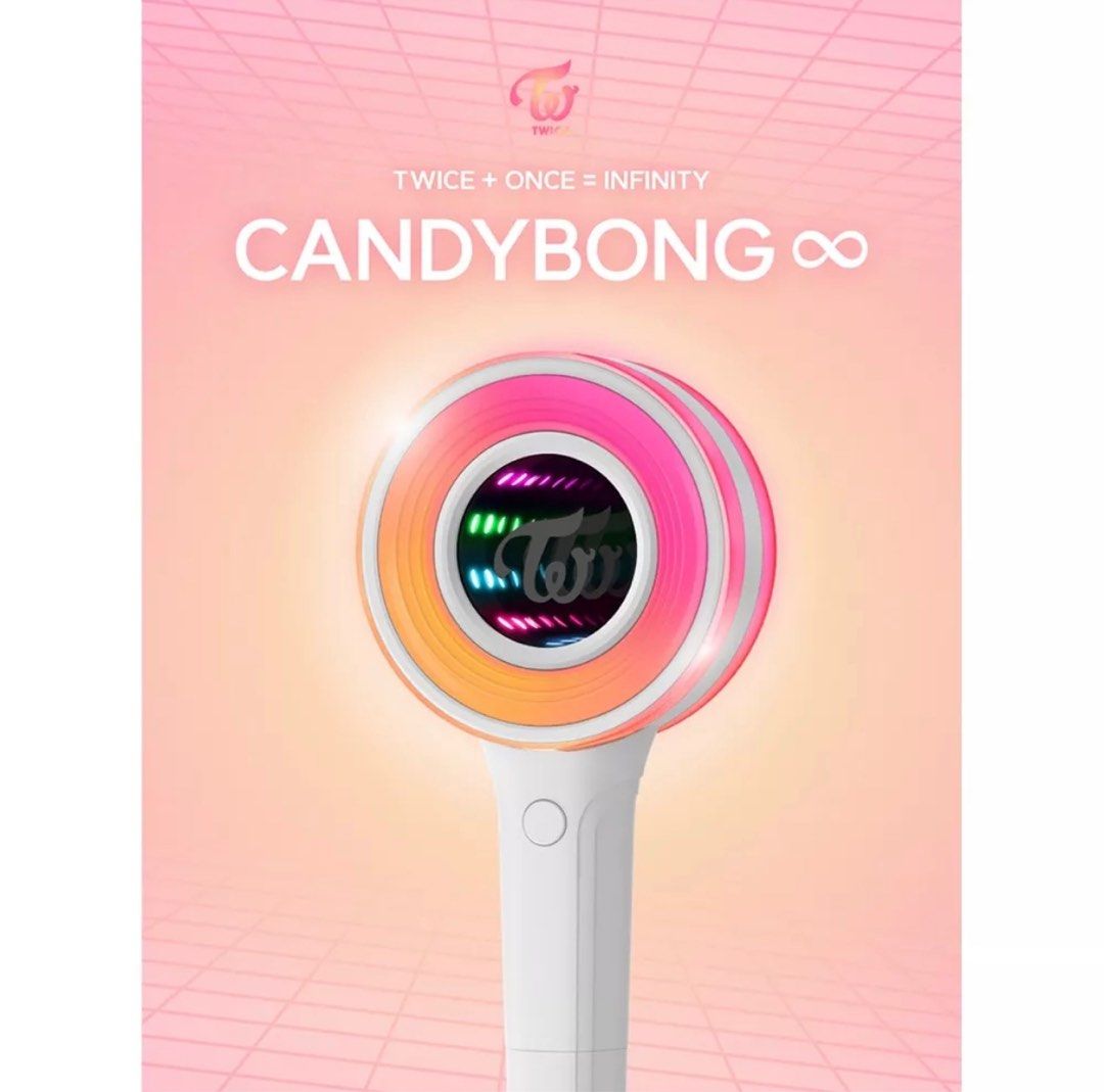 Twice lightstick candy bong infinity (ver.3), Hobbies & Toys ...