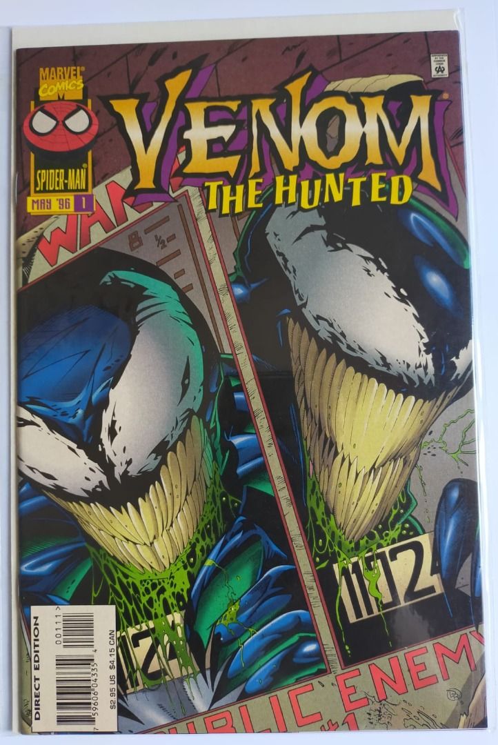 Venom: The Hunted #1-First appearance of Xenophage-Spider-Man Marvel ...