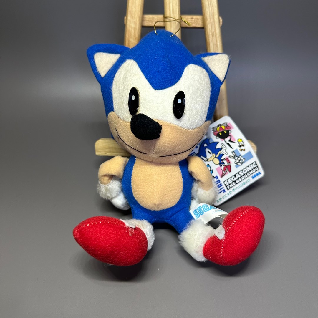Vintage 1992 SegaSonic/Sonic the Hedgehog Plush 14cm/6 inches - Php 750 ...