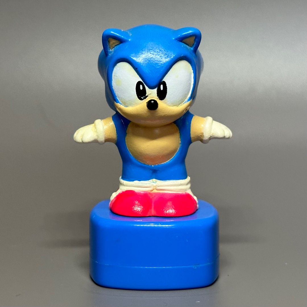 Vintage SegaSonic/Sonic the Hedgehog Figure Ink Stamp 6.5cm - Php - Php ...