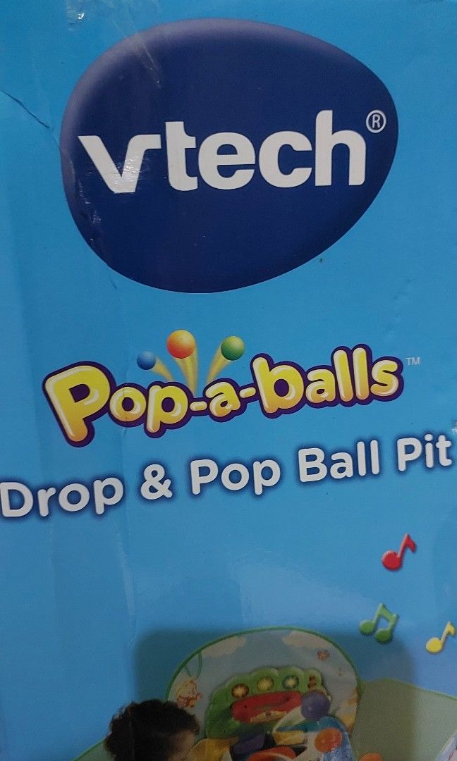 Vtech drop & Pop Ball Pit Play Pen, Babies & Kids, Infant Playtime on ...