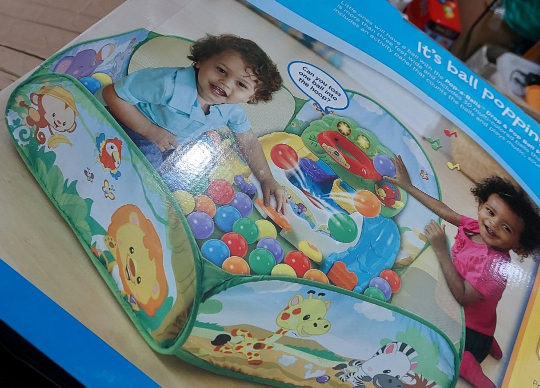 Vtech drop & Pop Ball Pit Play Pen, Babies & Kids, Infant Playtime on ...