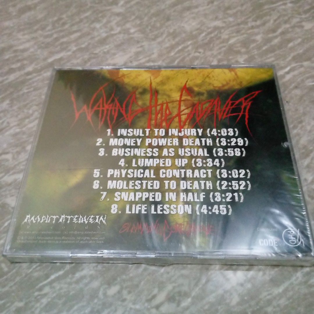 Waking the Cadaver - Real Life Death album, Hobbies & Toys, Music ...