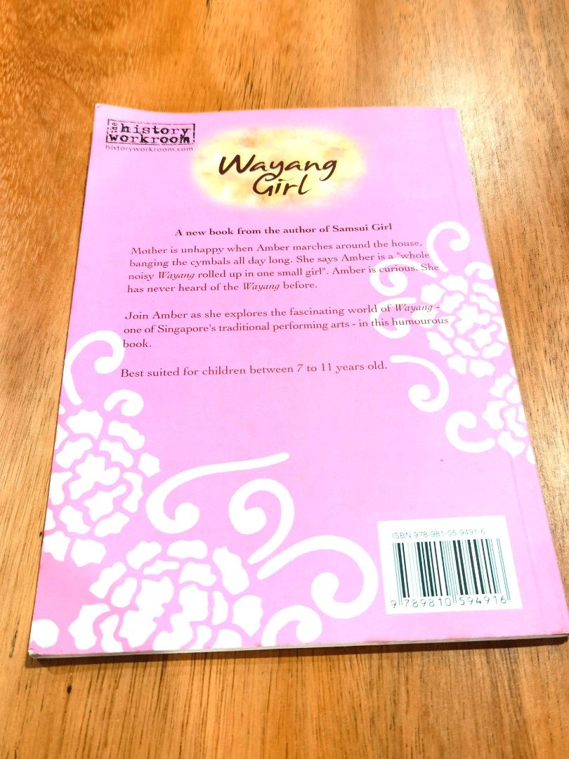 Wayang Girl Book By Ho Lee Ling, Hobbies & Toys, Books & Magazines ...