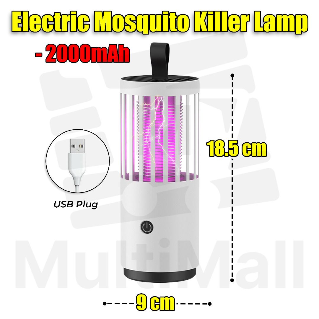 White Electronic Mosquito Killer Lamp - 3rd Gen | Mosquito Killer Lampl ...
