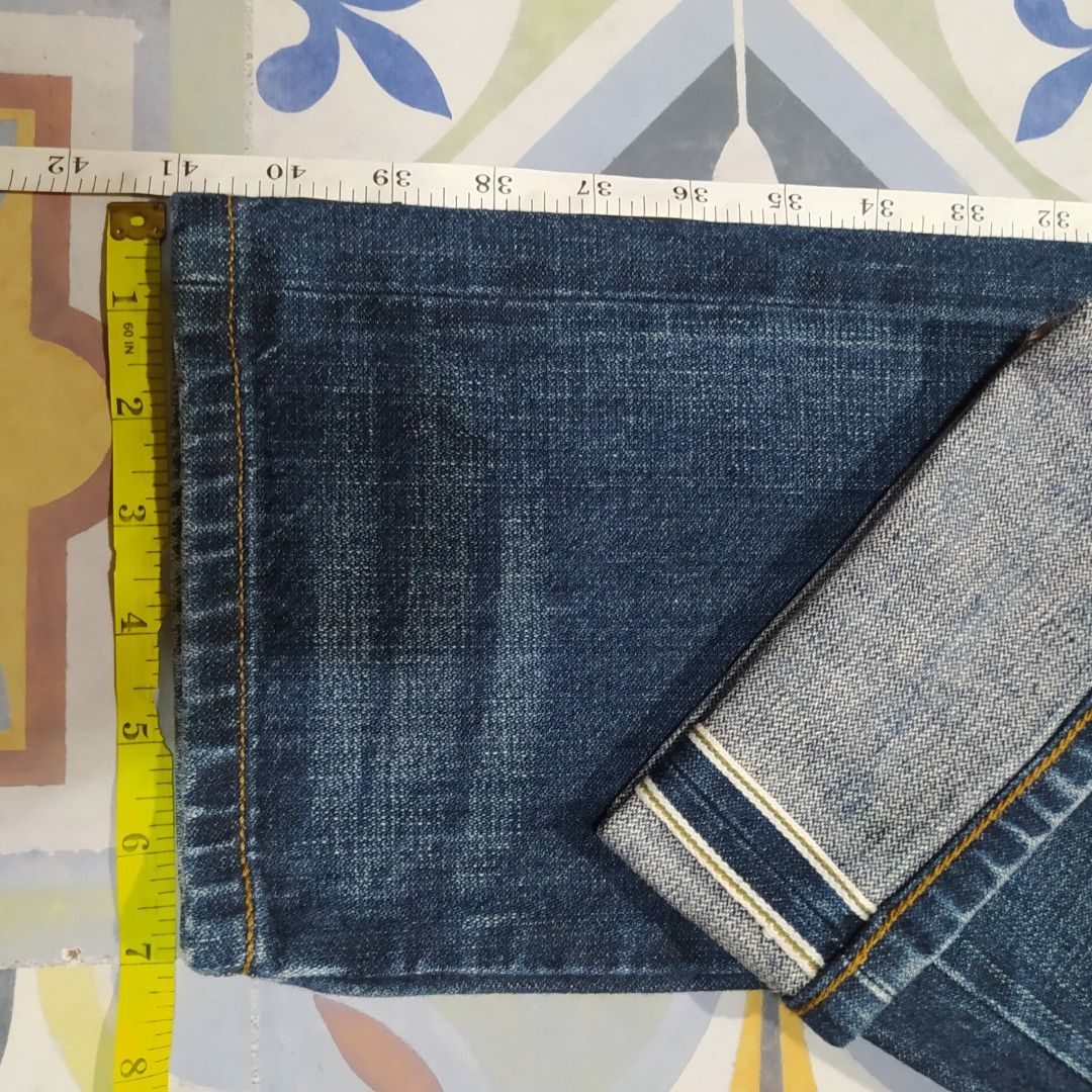 WRANGLER BEN RAW SELVEDGE DENIM JEANS, Men's Fashion, Bottoms, Jeans on ...