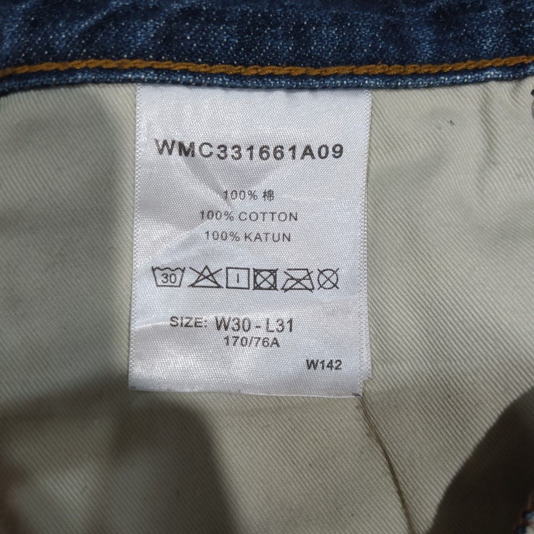 WRANGLER BEN RAW SELVEDGE DENIM JEANS, Men's Fashion, Bottoms, Jeans on ...