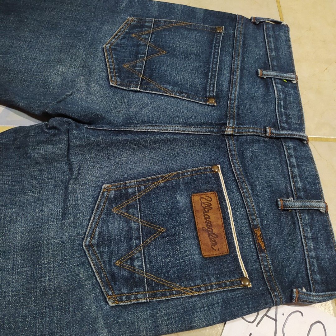 WRANGLER BEN RAW SELVEDGE DENIM JEANS, Men's Fashion, Bottoms, Jeans on ...