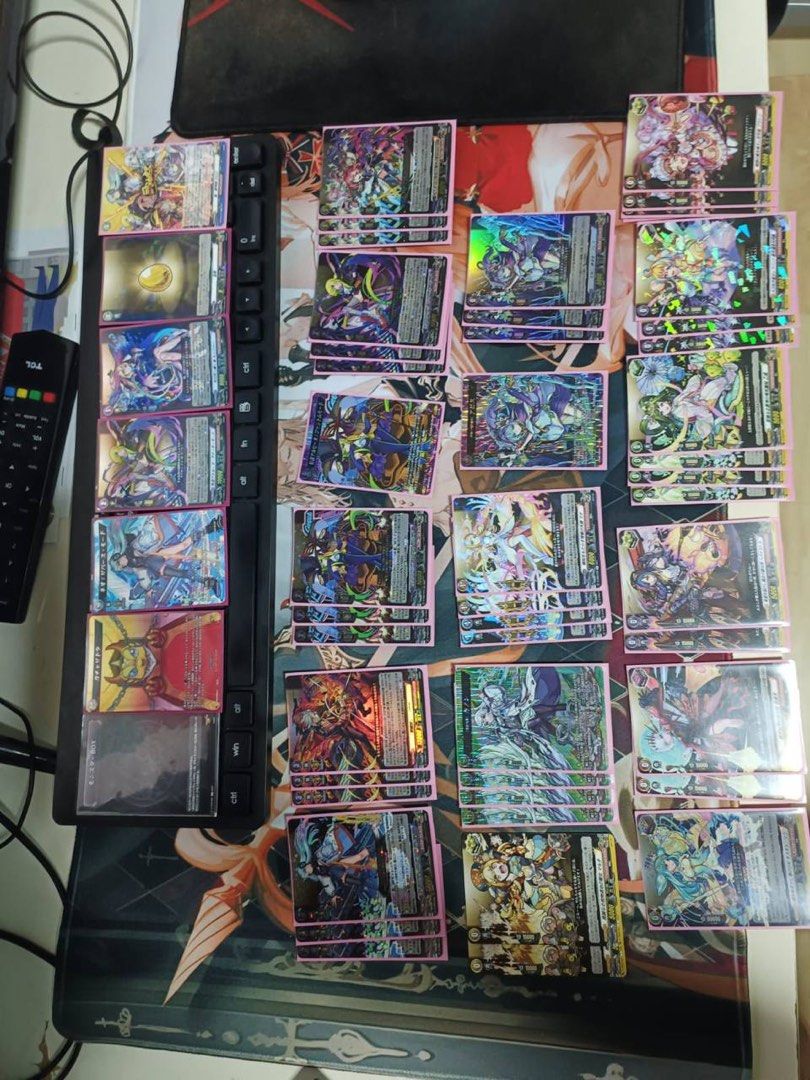 WTS Monster strike Reverse Neo Deck vanguard, Hobbies & Toys, Toys ...