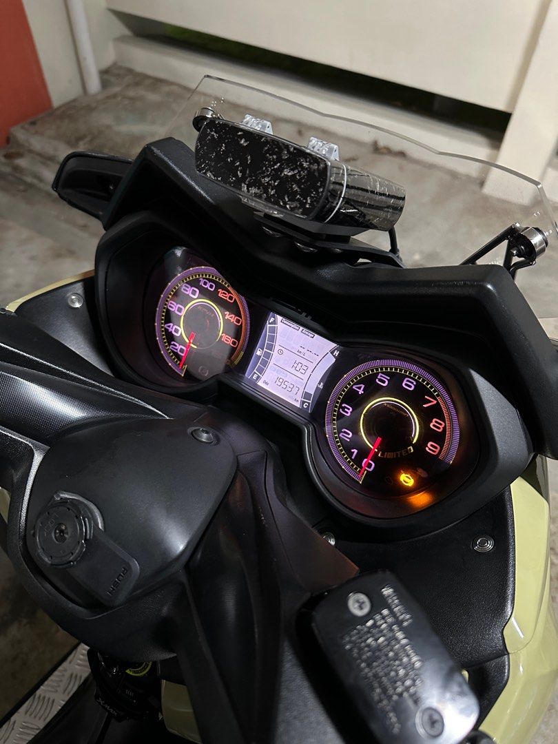 Xmax 300 250 Speedometer Speedo meter dash Skin, Motorcycles ...