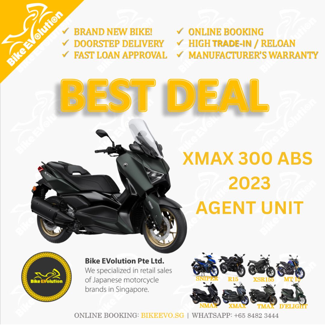 XMAX 300 ABS 2022 | XMAX | XMAX300 | TMAX 560 TECH MAX | TMAX560 | TRICITY 300 | MT03 | MT 03 ...