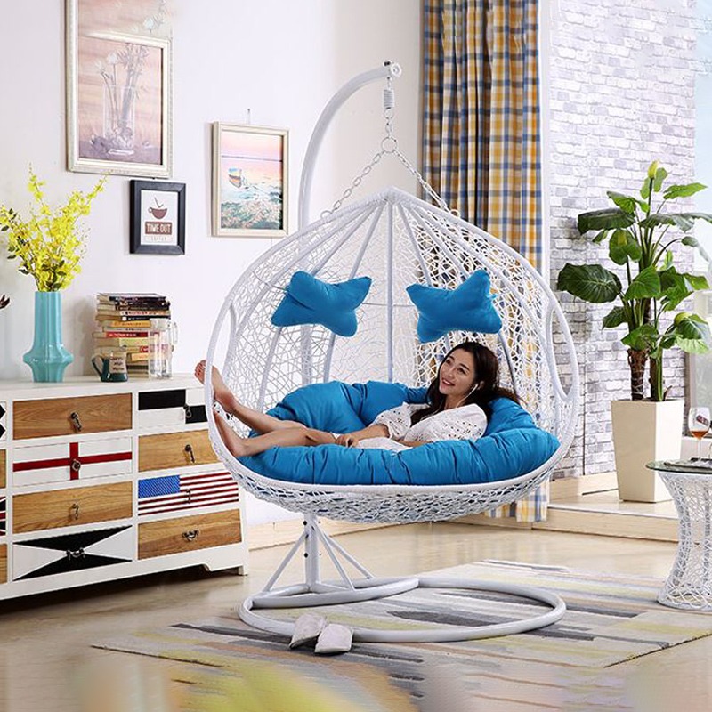 Yard lounge chair hanging basket Swing chair, Furniture & Home Living ...