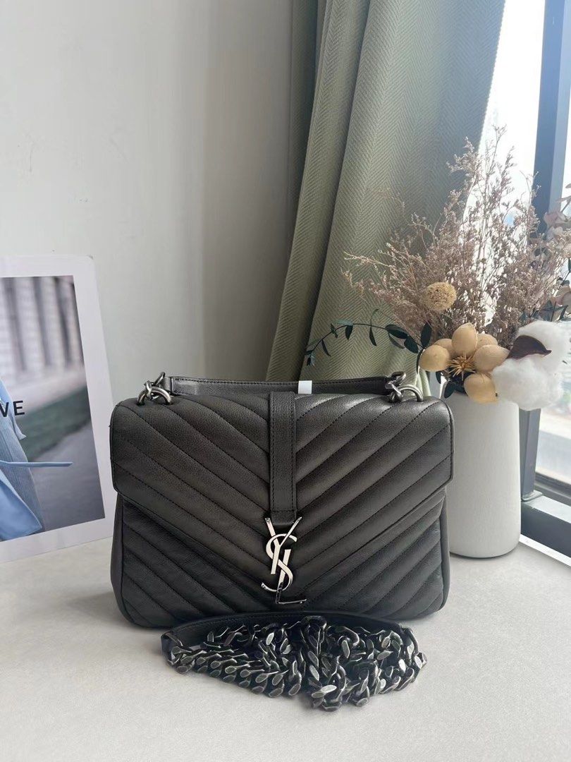 YSL college bag, Women's Fashion, Bags & Wallets, Shoulder Bags on ...