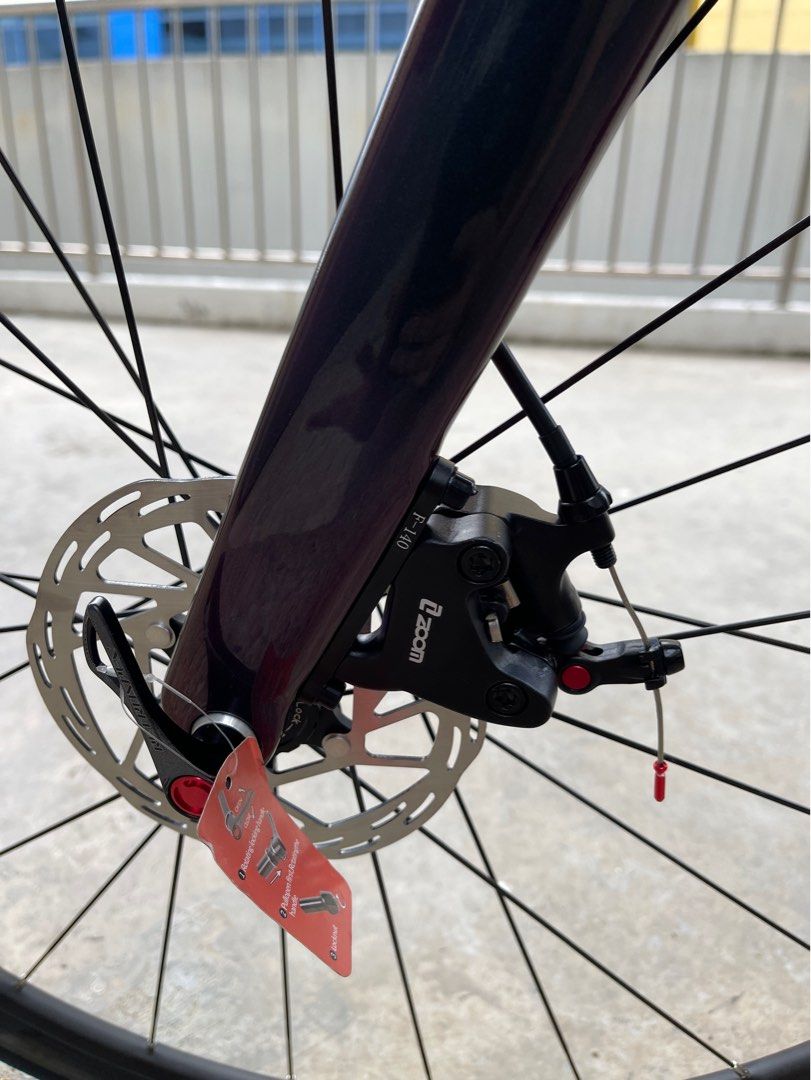 Zoom flat mount disc brakes 140/160 | semi hydraulic brake |cable ...