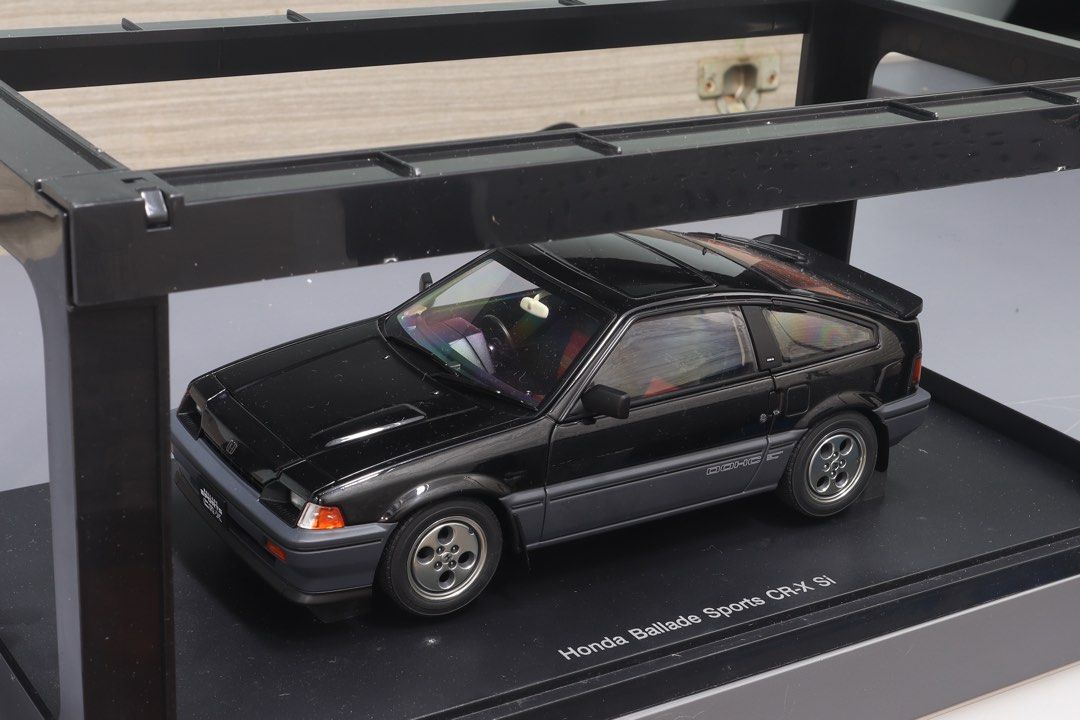 1/18 Autoart Honda CRX Ballade Black, Hobbies & Toys, Toys & Games on ...