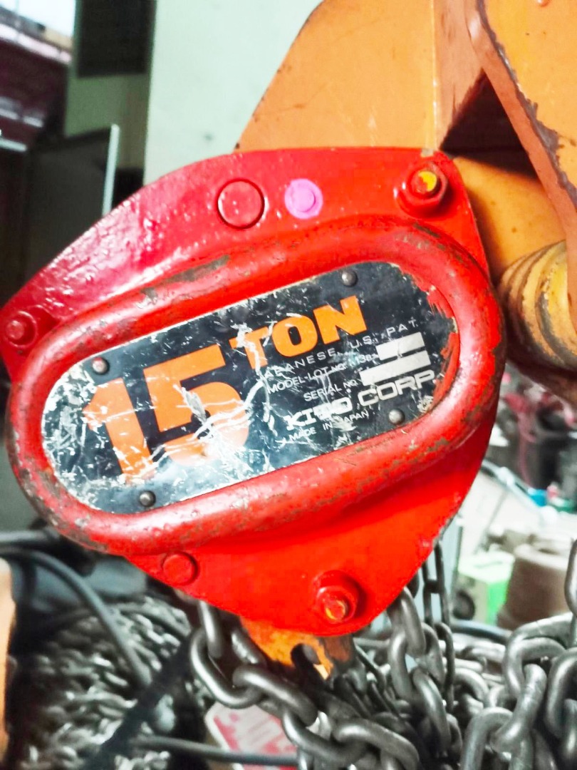 15 Tons Chain Block from japan on Carousell