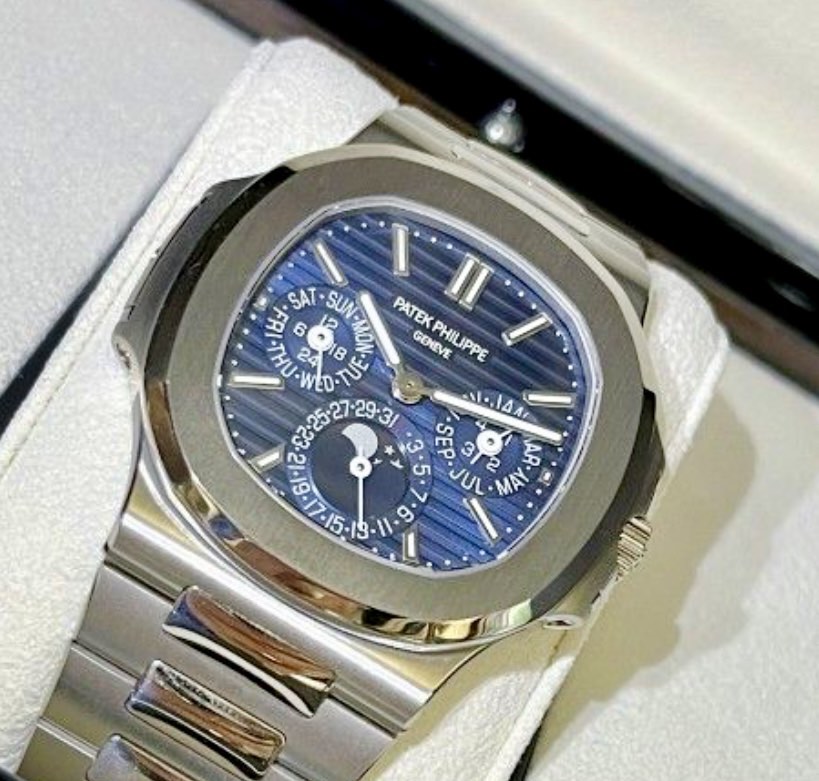 2023 BNIB Patek Philippe Nautilus 5740G Perpetual Calendar in Full WG ...