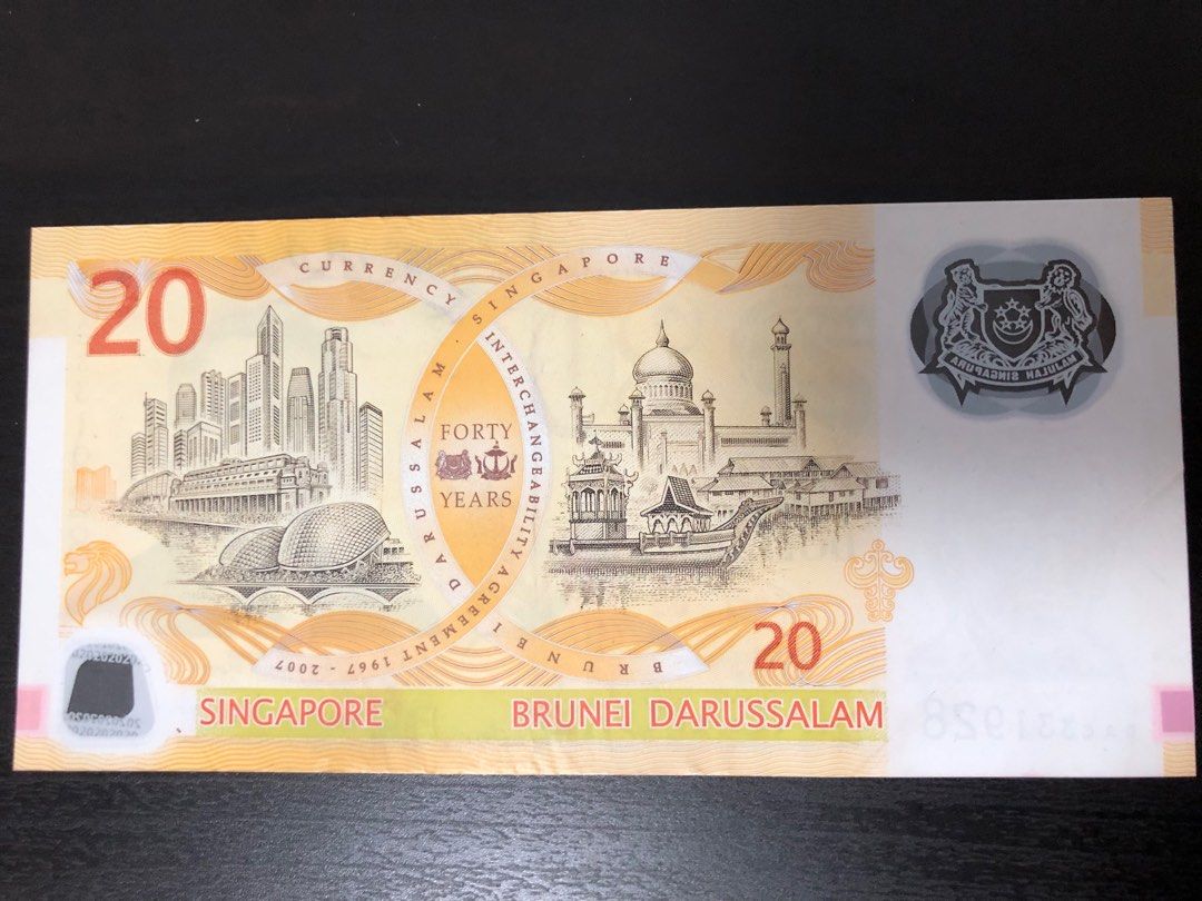$20 Singapore banknote x 1, Hobbies & Toys, Memorabilia & Collectibles ...