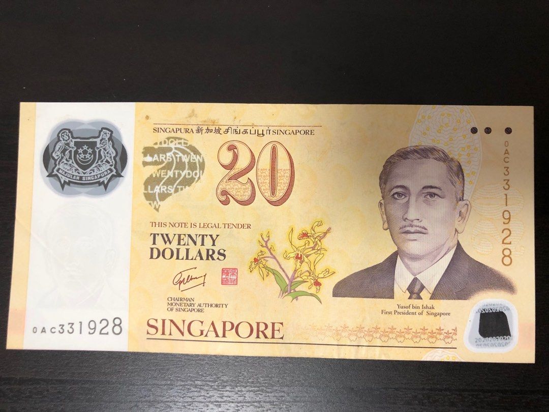 $20 Singapore banknote x 1, Hobbies & Toys, Memorabilia & Collectibles ...