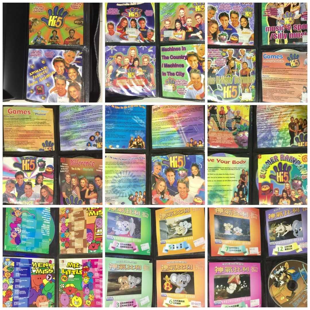 3 Pouch Sets Of Kids Education CD-ROM / VCD, Hobbies & Toys, Music ...