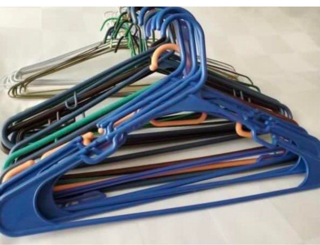 50 piece Clothes Hangers for $10, Furniture & Home Living, Home ...