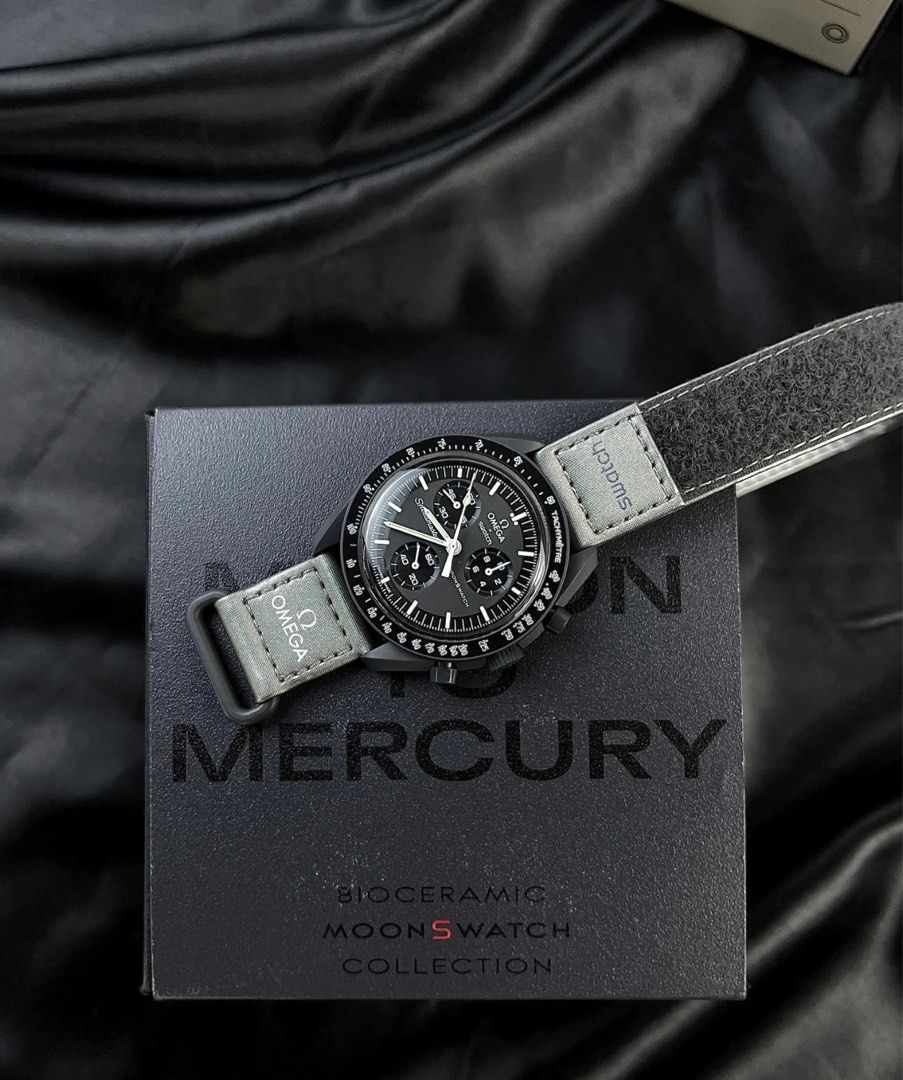 Omega Swatch Watch Pluto, Luxury, Watches on Carousell