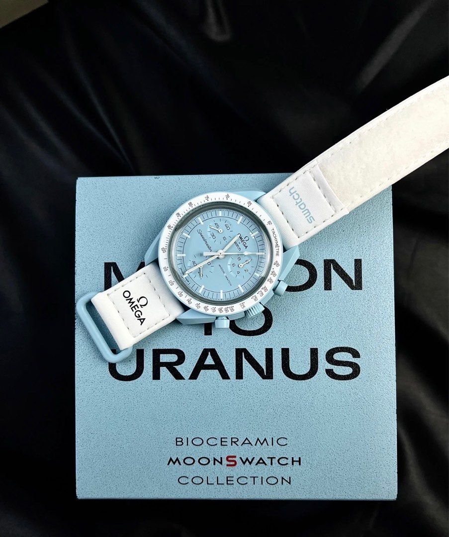 Omega Swatch Watch Pluto, Luxury, Watches on Carousell