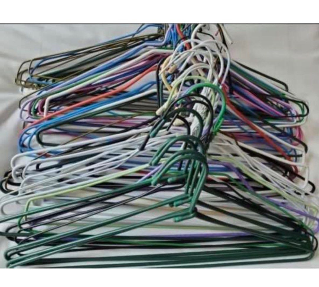 50 piece Clothes Hangers for $10, Furniture & Home Living, Home ...