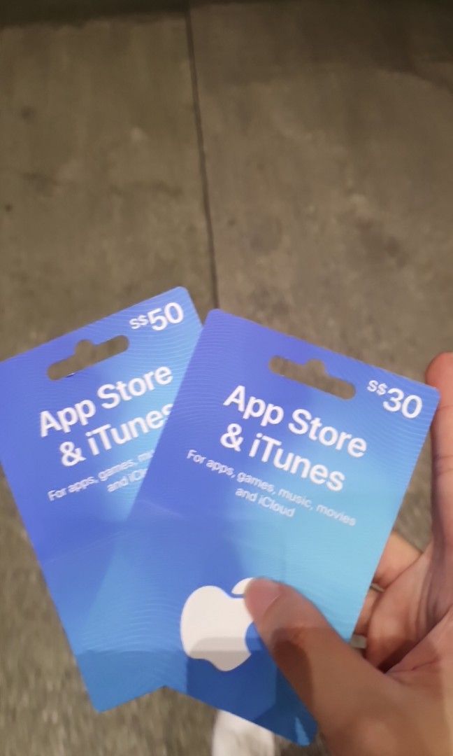 $50 iTunes Gift Card, Video Gaming, Gaming Accessories, Game Gift Cards ...