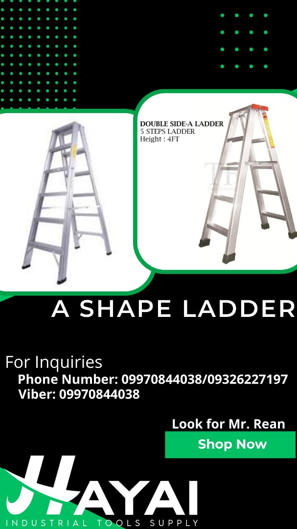 A Shape Ladder, Commercial & Industrial, Industrial Equipment on Carousell