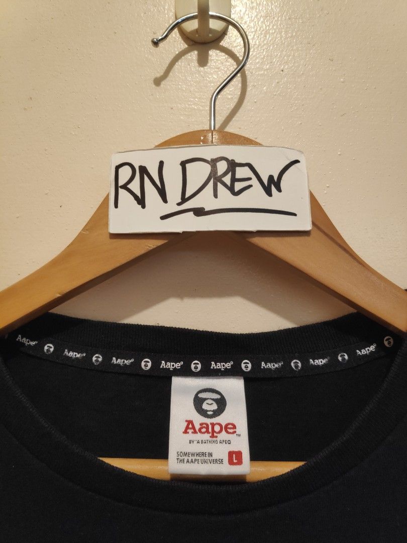 Aape Red Foil logo on Carousell