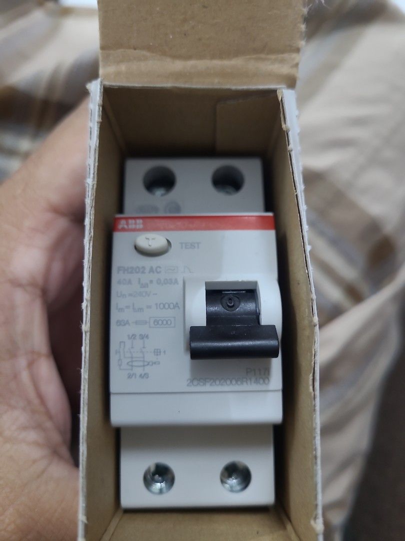 ABB Residual Current Devices (RCCB) / ELCB AC-40/ 0.03, TV & Home ...