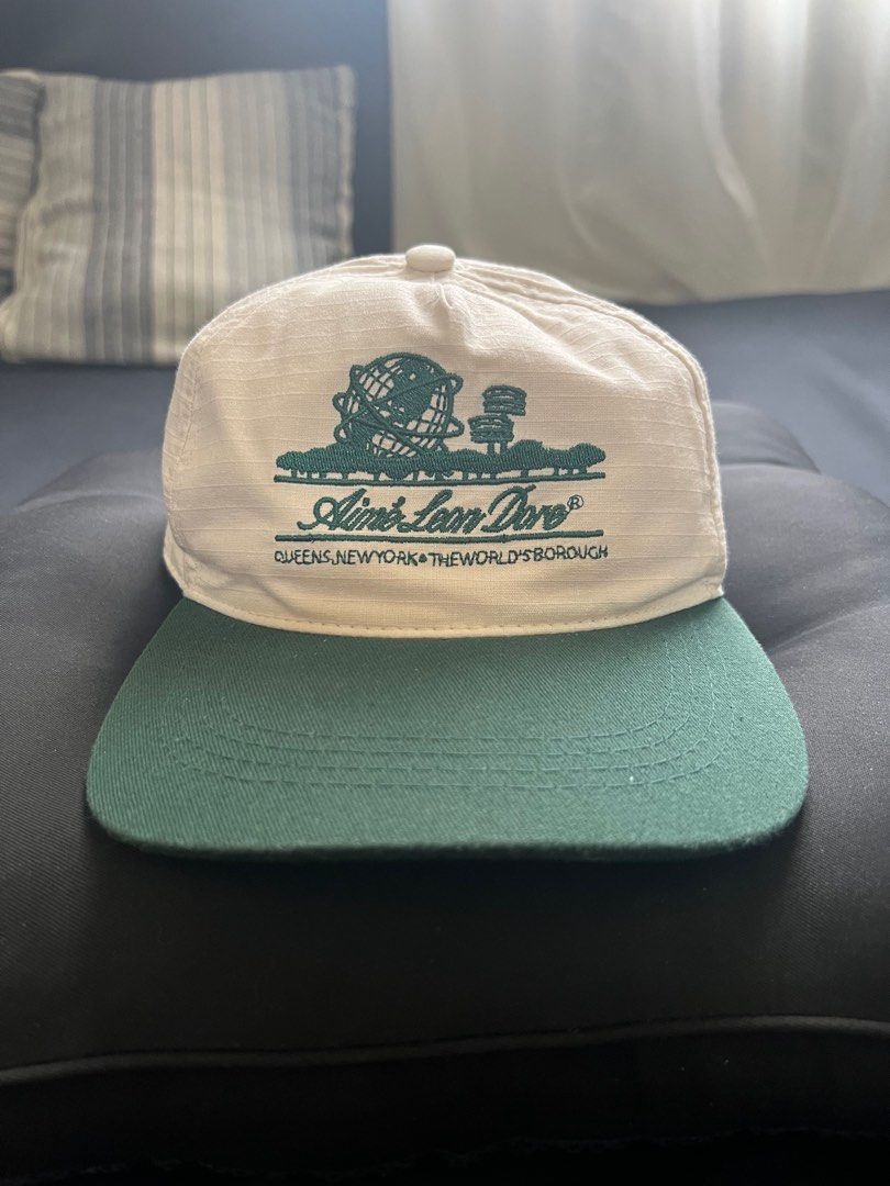 Aimé Leon Dore Unisphere Cap Cream/Botanical Green on Carousell