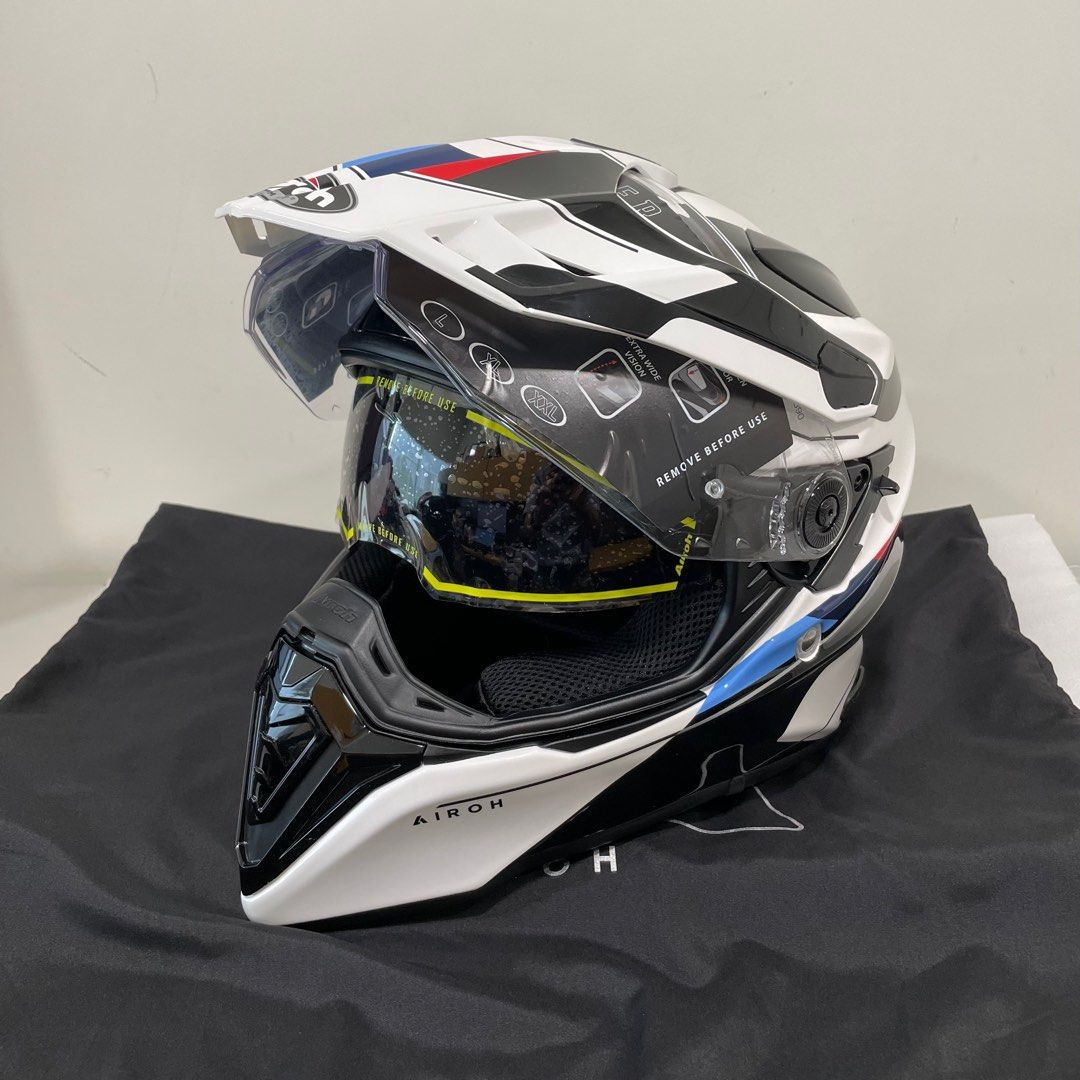 Airoh Commander Skill Helmet, Motorcycles, Motorcycle Accessories on ...