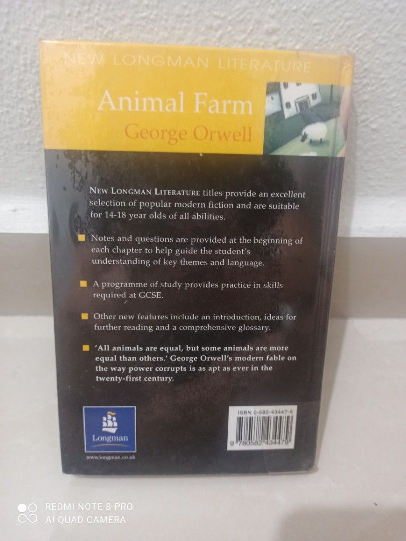 Animal Farm hardcover, Hobbies & Toys, Books & Magazines, Fiction & Non ...