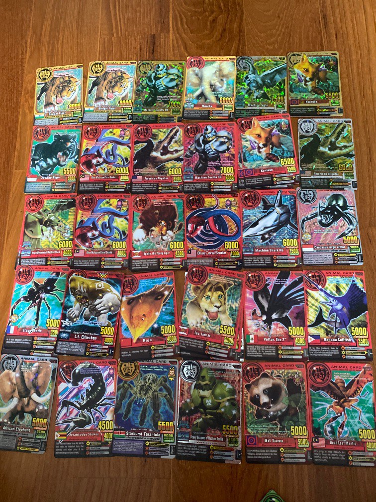 Animal Kaiser Cards, Hobbies & Toys, Toys & Games on Carousell