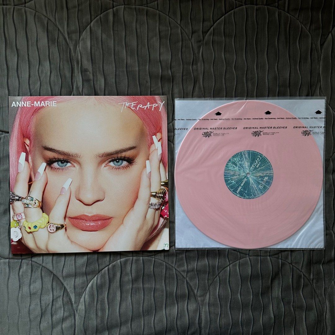 Anne Marie Therapy Pink Vinyl, Hobbies & Toys, Music & Media, Vinyls on ...