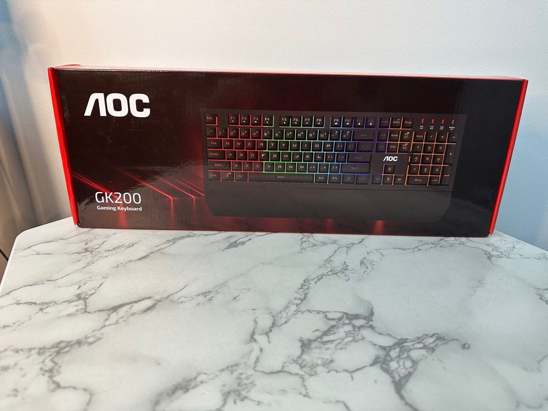 AOC gaming keyboard, Computers & Tech, Parts & Accessories, Computer ...