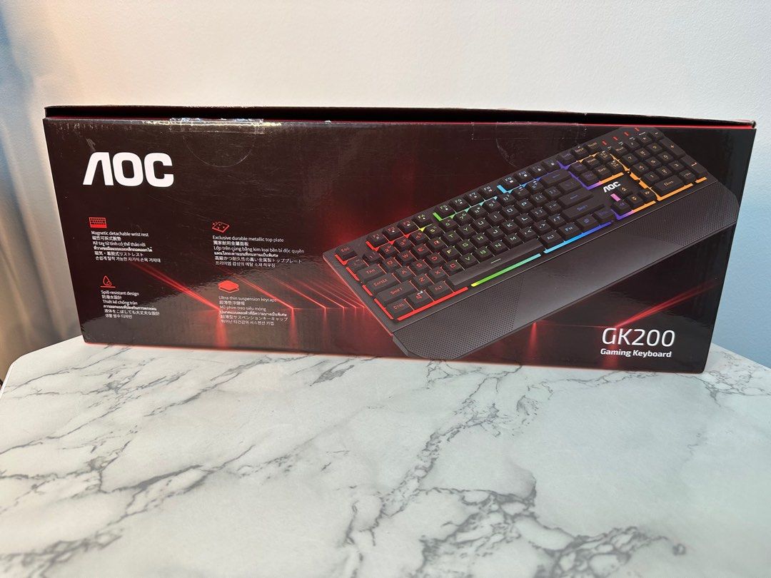 AOC gaming keyboard, Computers & Tech, Parts & Accessories, Computer ...