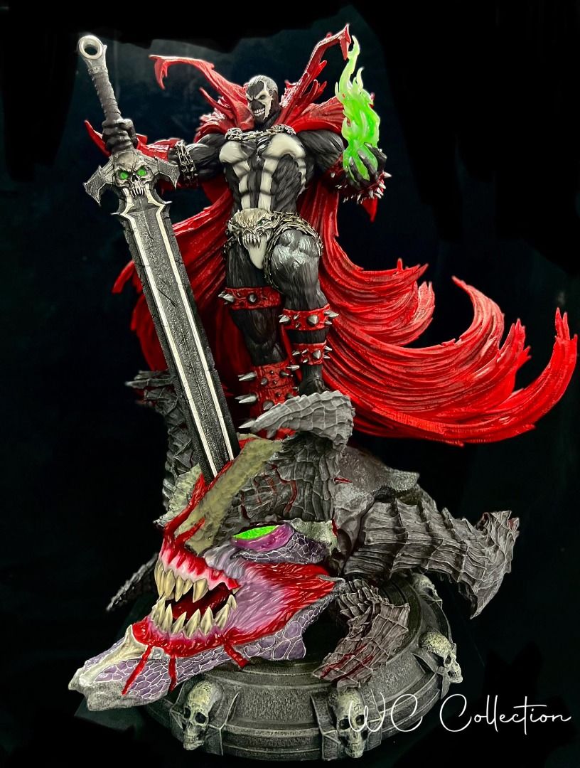 ATF Spawn Statue McFarlane not XM Studios, Tweeterhead Prime1, Hobbies ...