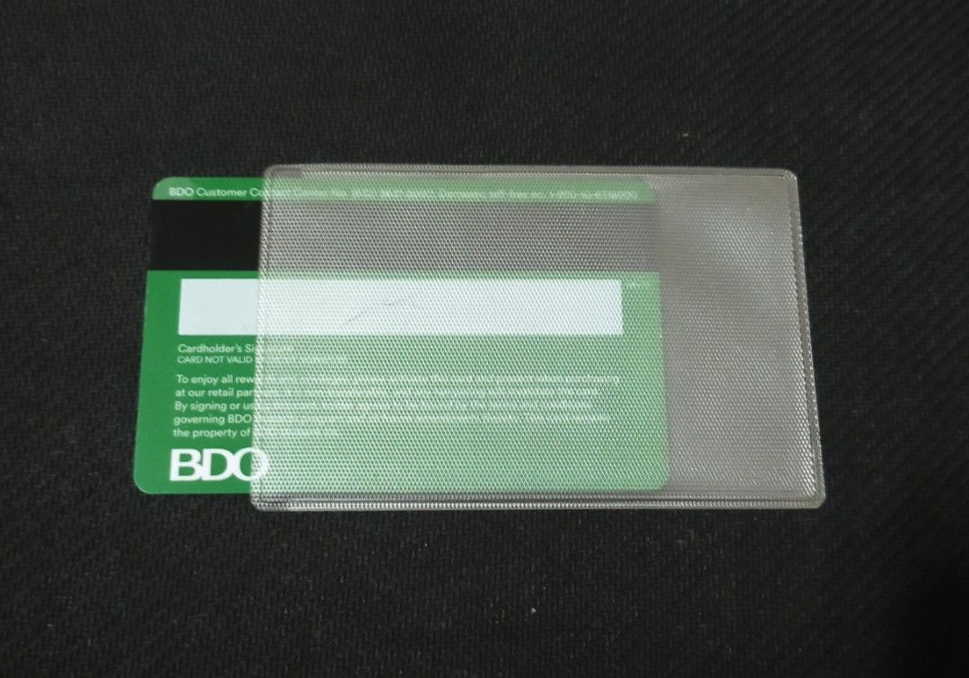 ATM Card Sleeve for giveaways, Hobbies & Toys, Stationary & Craft ...