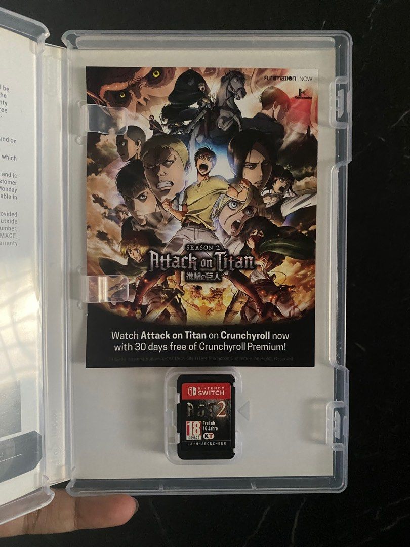 Attack on Titan: AOT 2 (Nintendo Switch Game), Video Gaming, Video ...